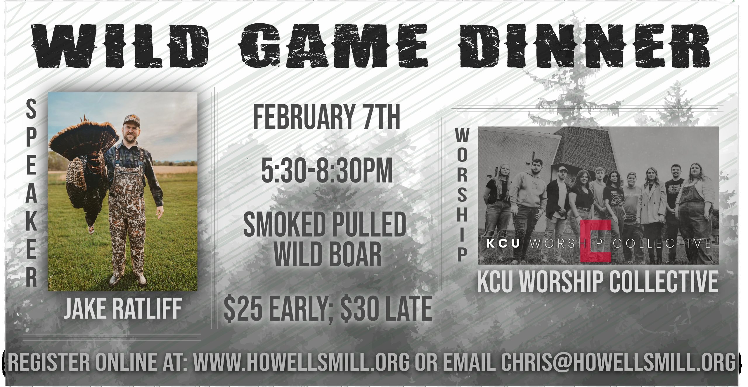 Wild Game Dinner – Howells Mill